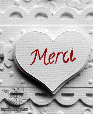A Mermaids Crafts: Merci Card and a K Andrew Designs Stamp Set WINNER!