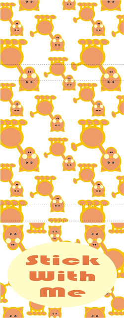 Anzouya: Tutorial - Printable - Sticky Notes Folder