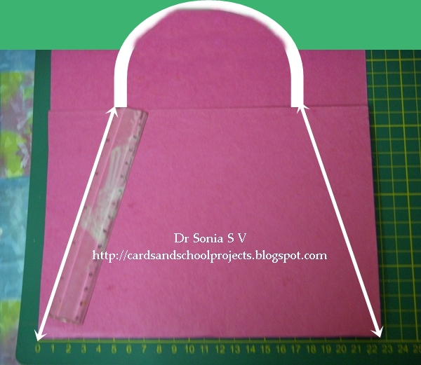 Cards and Crafts : Purse Card with Fancy Fold Insert Tutorial