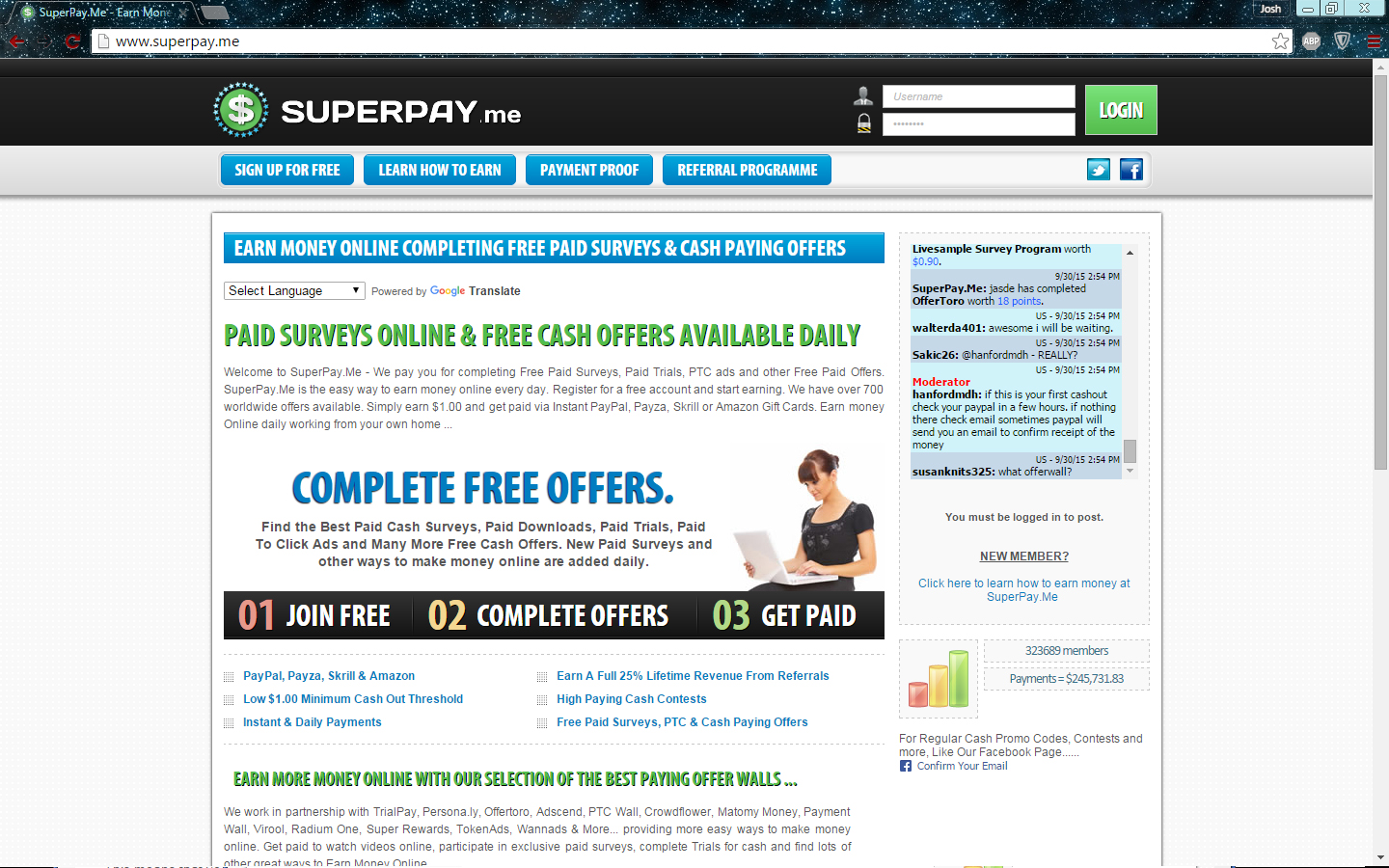 Making Money Online: SuperPay.me | The Ultimate Survey Site