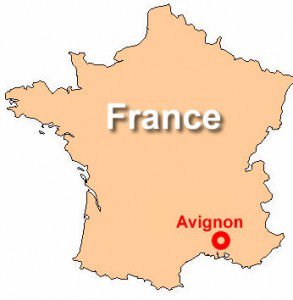 Tô indo para a França: Avignon - Mapas