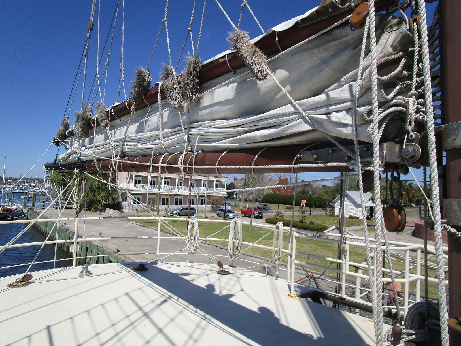 Boating with Sunset Delight: Tall Ship in Brunswick, Ga