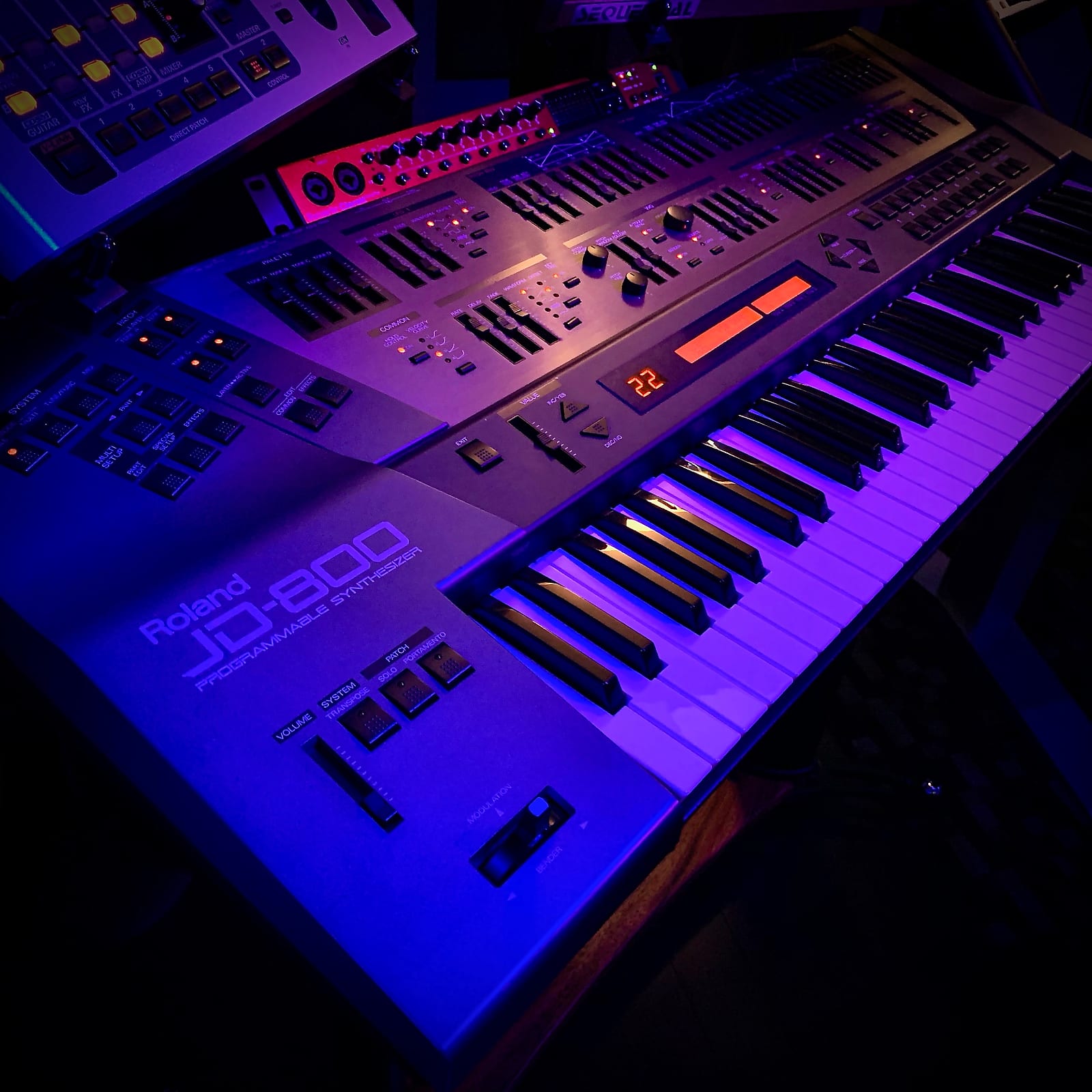 MATRIXSYNTH: Completely Restored ROLAND JD-800