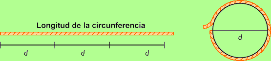 trabajamos en quinto: Longitud de la circunferencia