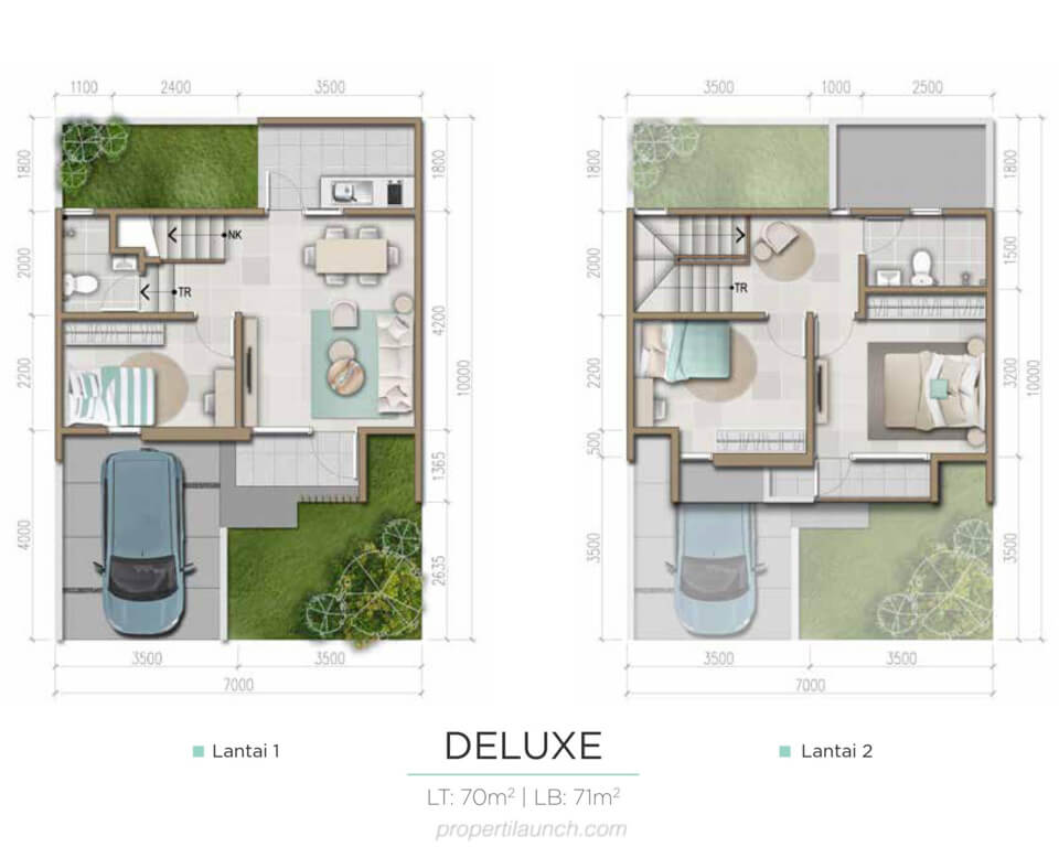 Denah Rumah Summarecon Bekasi - Desain Rumah Impian