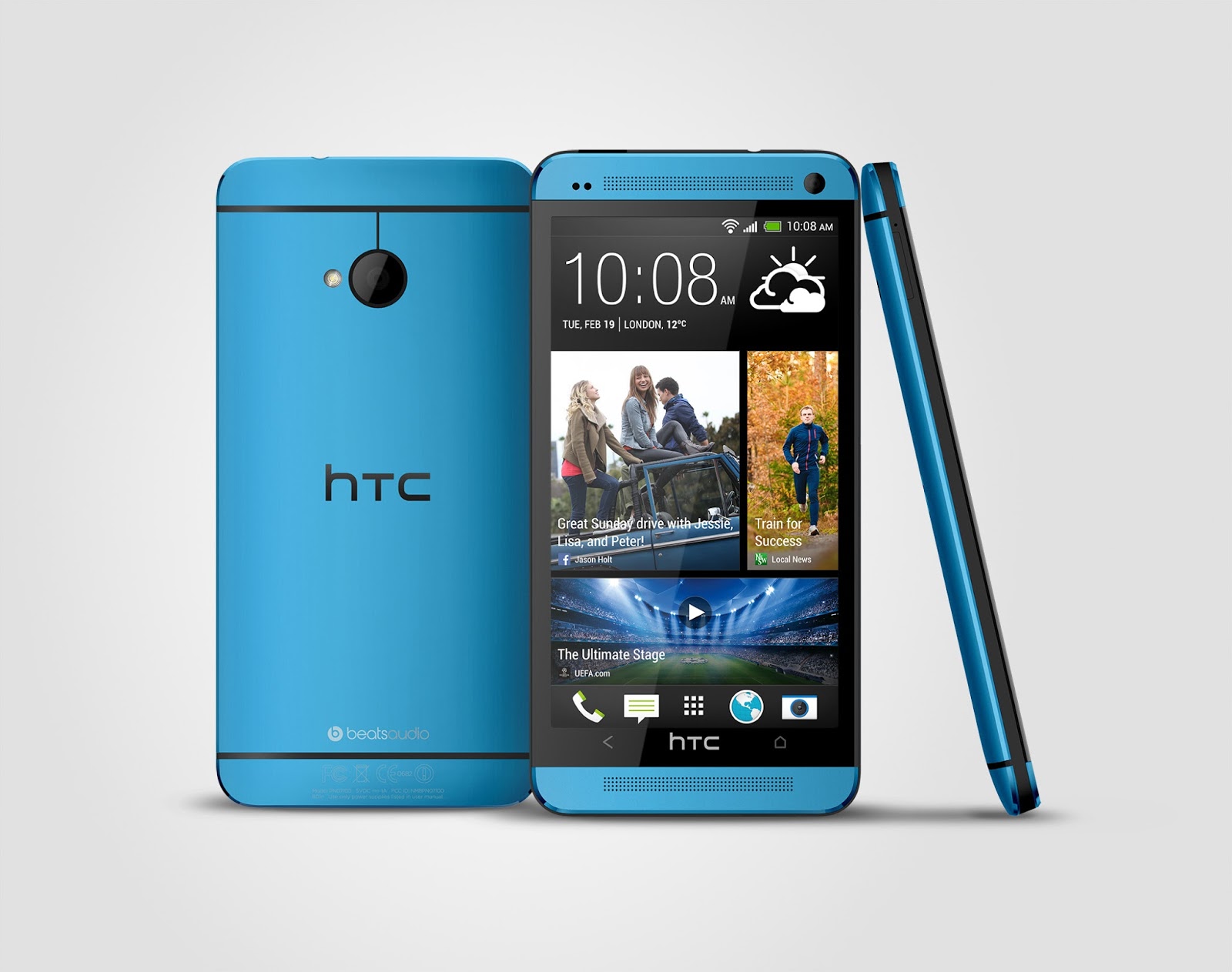 HTC officially unveils Blue colour HTC One and HTC One Mini along with ...
