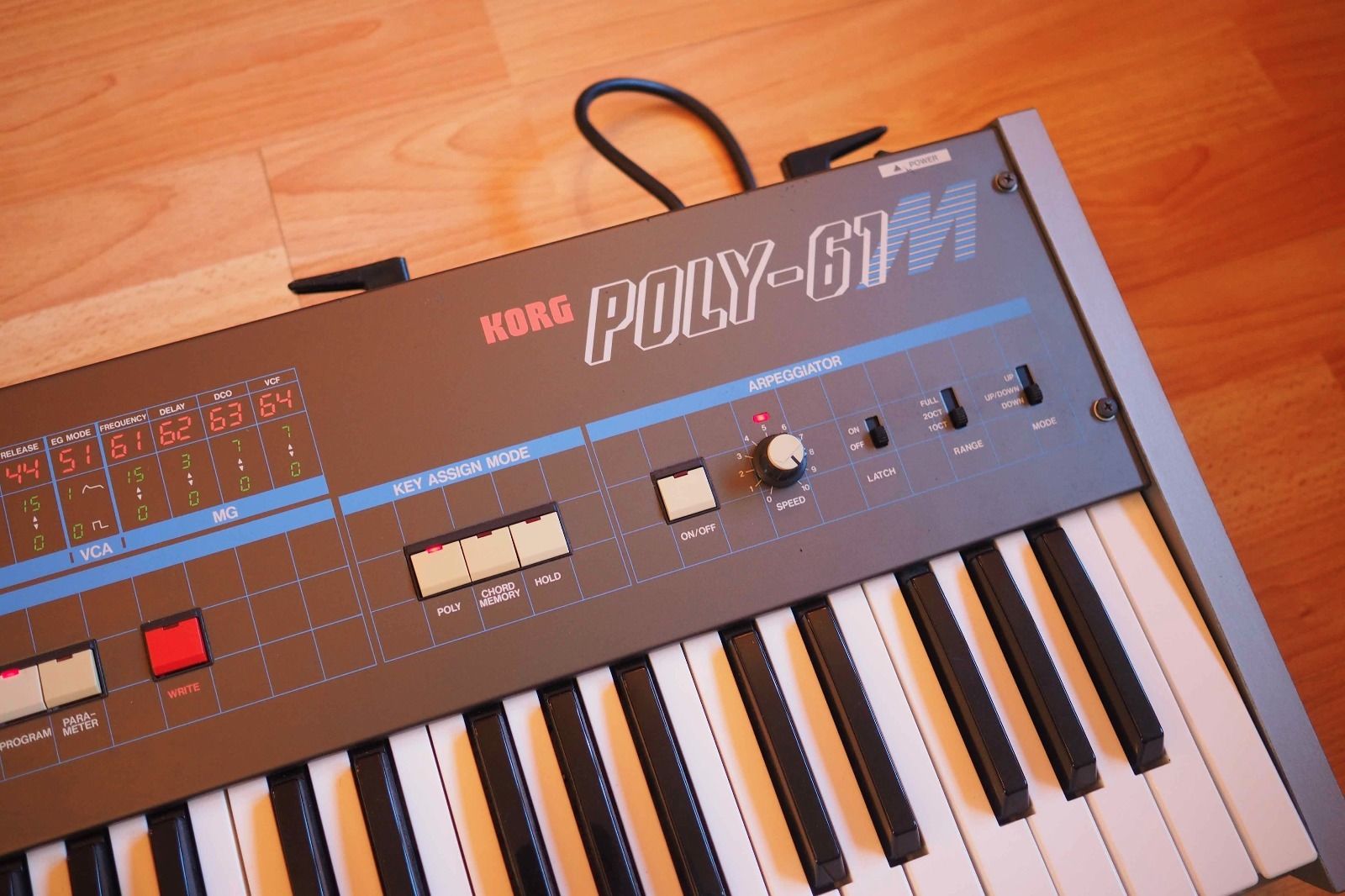 MATRIXSYNTH: Korg Poly-61M Analogue Synth w/ MIDI SN 001989