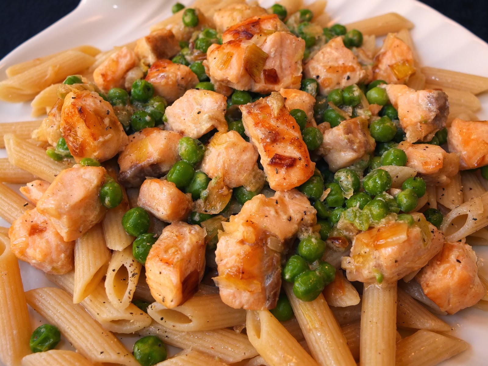 Cocinando con Lola García: Pennette rigate integrale con salmón