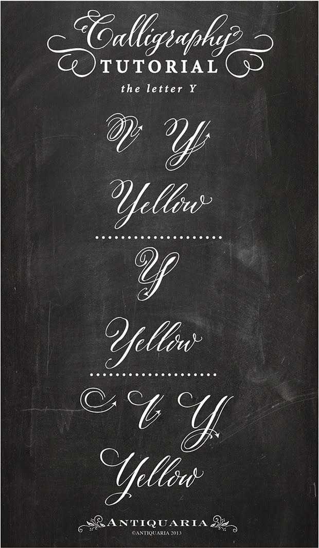 Antiquaria: Calligraphy Tutorial | the Capital Letter Antiquaria: Calligraphy Tutorial | the Capital Letter