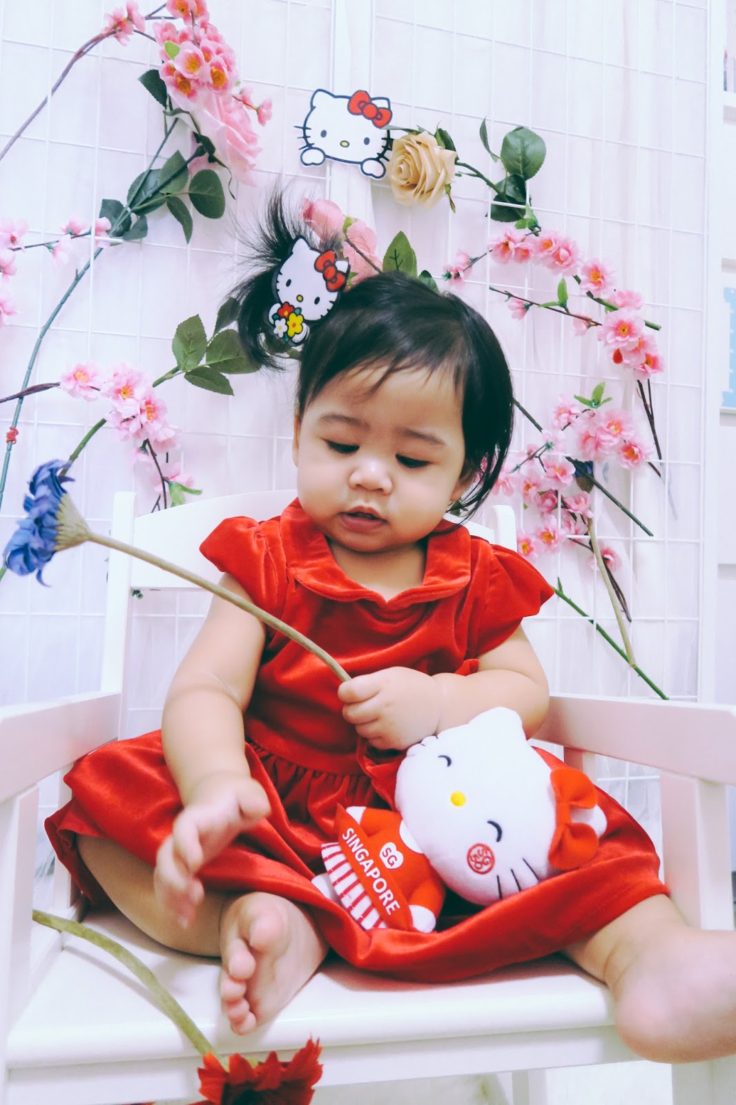 Pre-1st Birthday Photo Shoot: Hello Kitty's Secret Garden | A ...