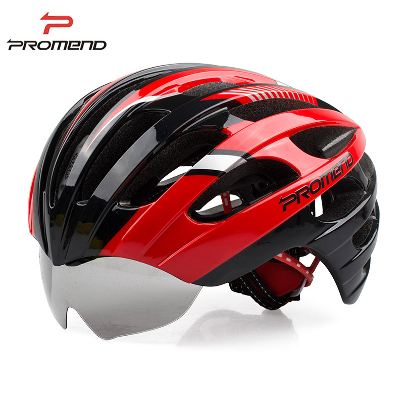 CHOO HO LEONG (CHL) Bicycle: Promend Bike Helmet with Glasses