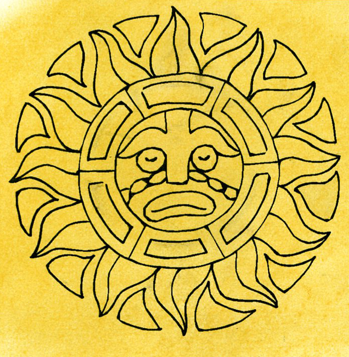 Aztec Sun Symbols