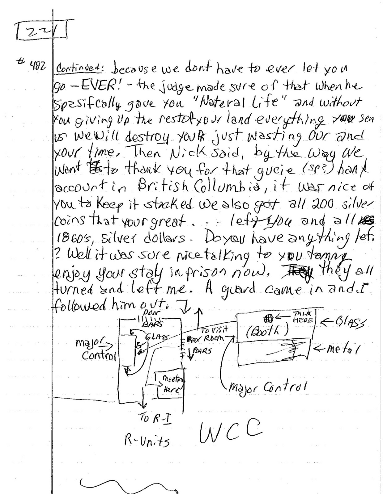 In Birdy's Eyes:: Handwritten 30 Year Daily Prison Log