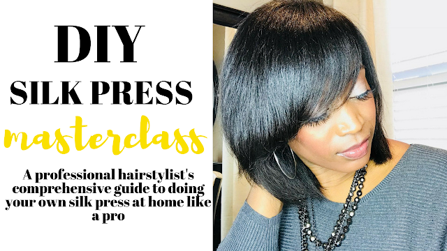 How To Do Your Own Silk Press (Like A Pro) AT HOME! | LaToya Jones