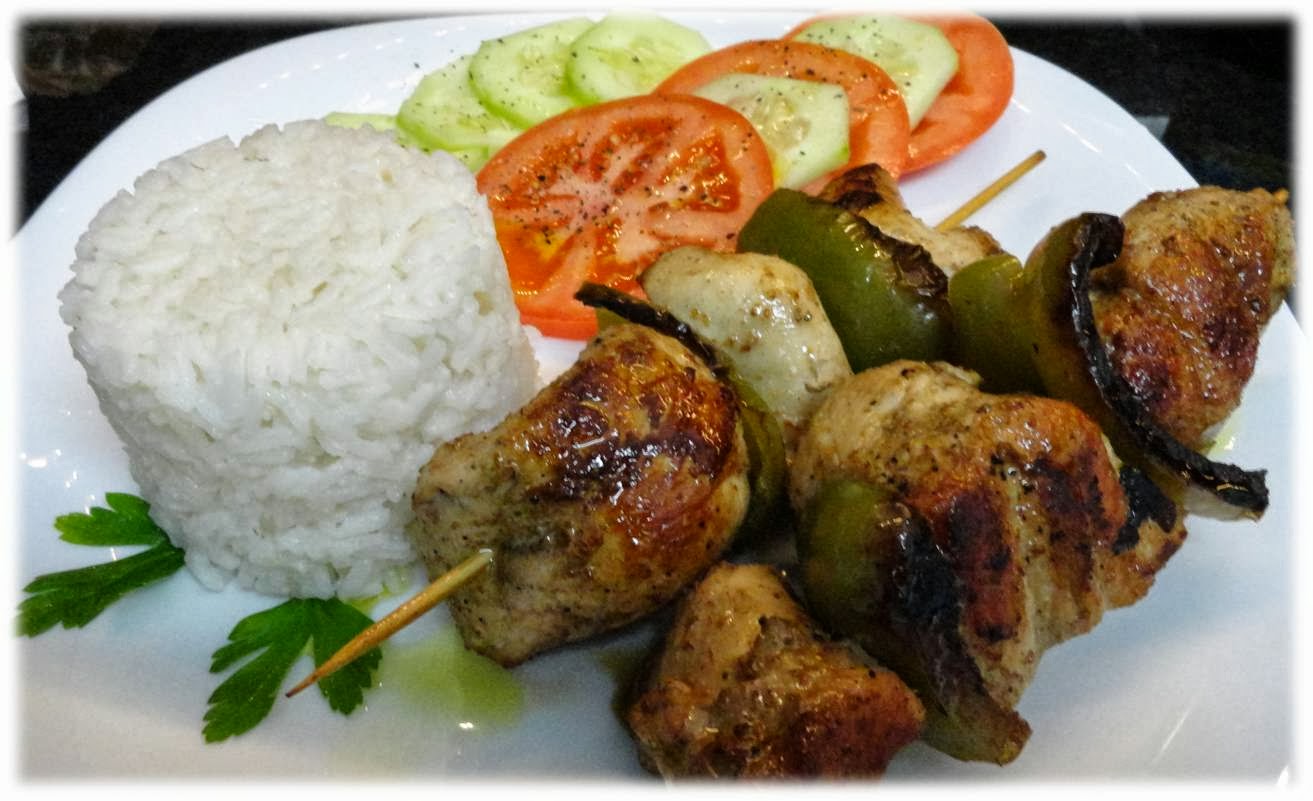 Notas para mis hijas: Pechuga de pollo al pincho