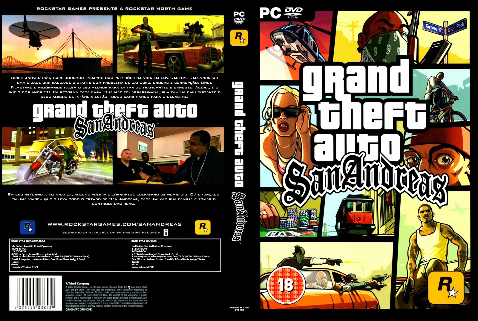 Movie Capas: GTA San Andreas