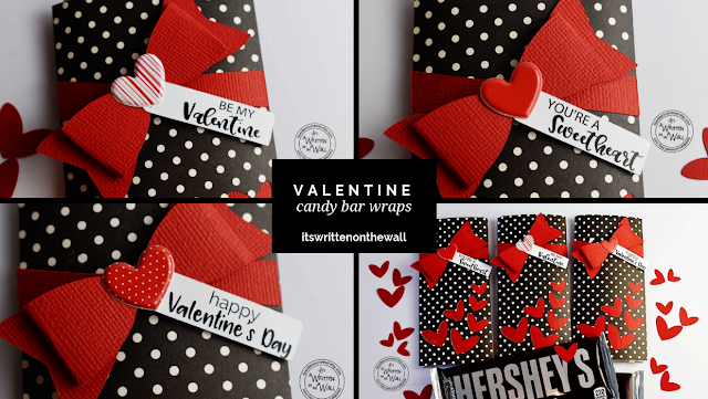 It's Written on the Wall: Valentine's Day Heart-Hershey Candy Bar ...