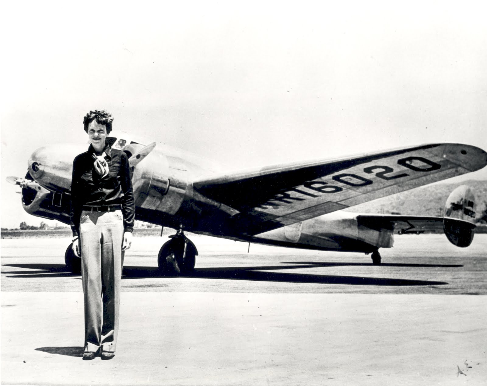 Amelia Earhart and Lockheed Electra Public Domain Clip Art Photos and ...