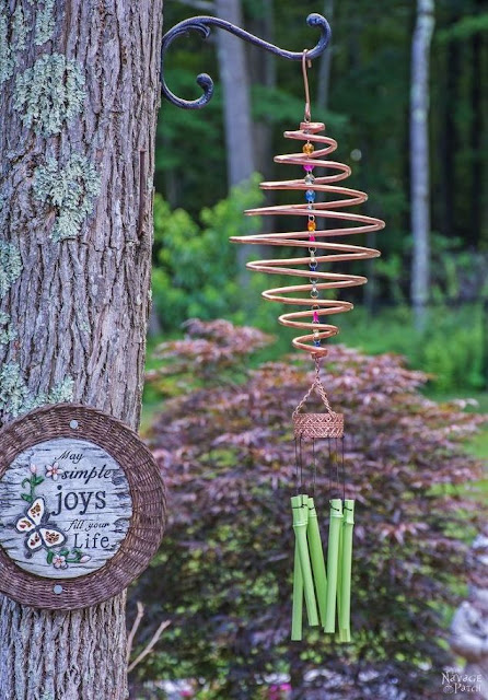 How to Make a Coiled Copper Wind Chimes / The Beading Gem