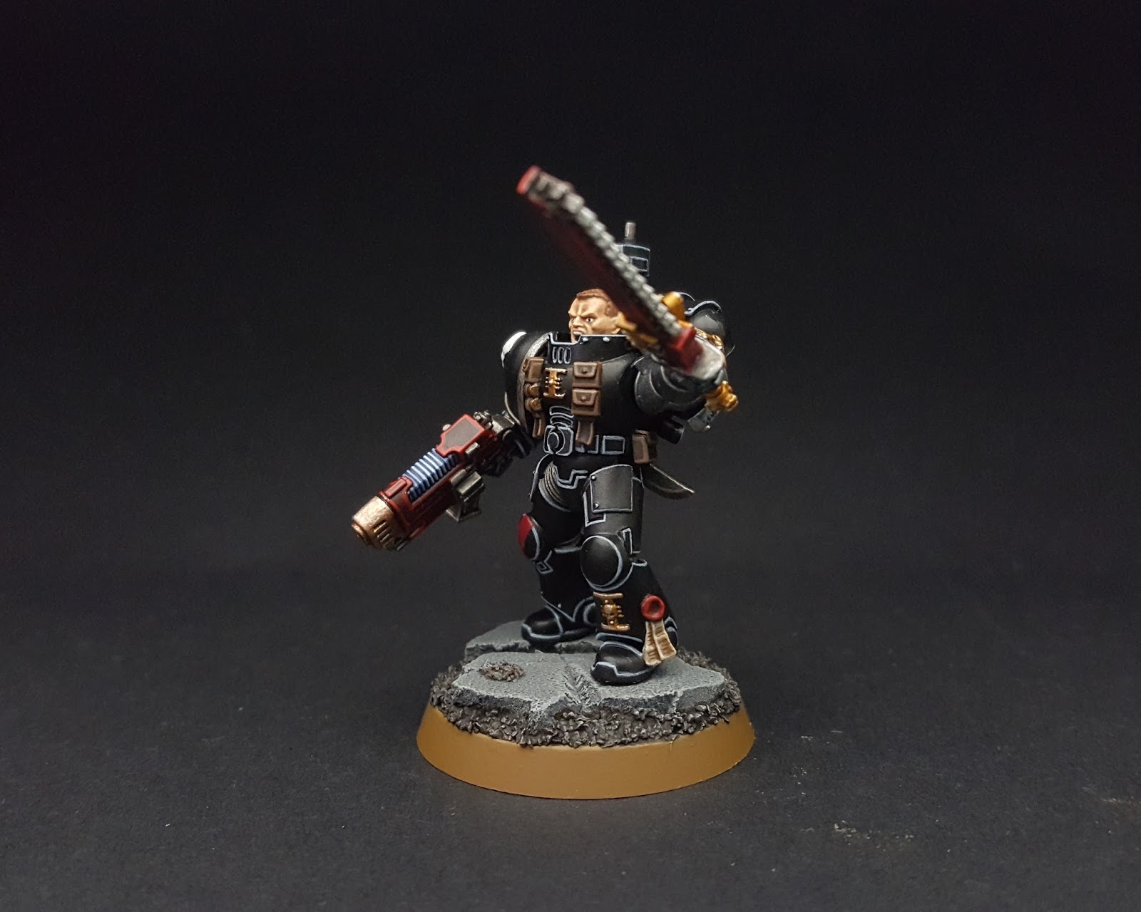 WrocWar: Warhammer 40k: Deathwatch Sergeant Archo