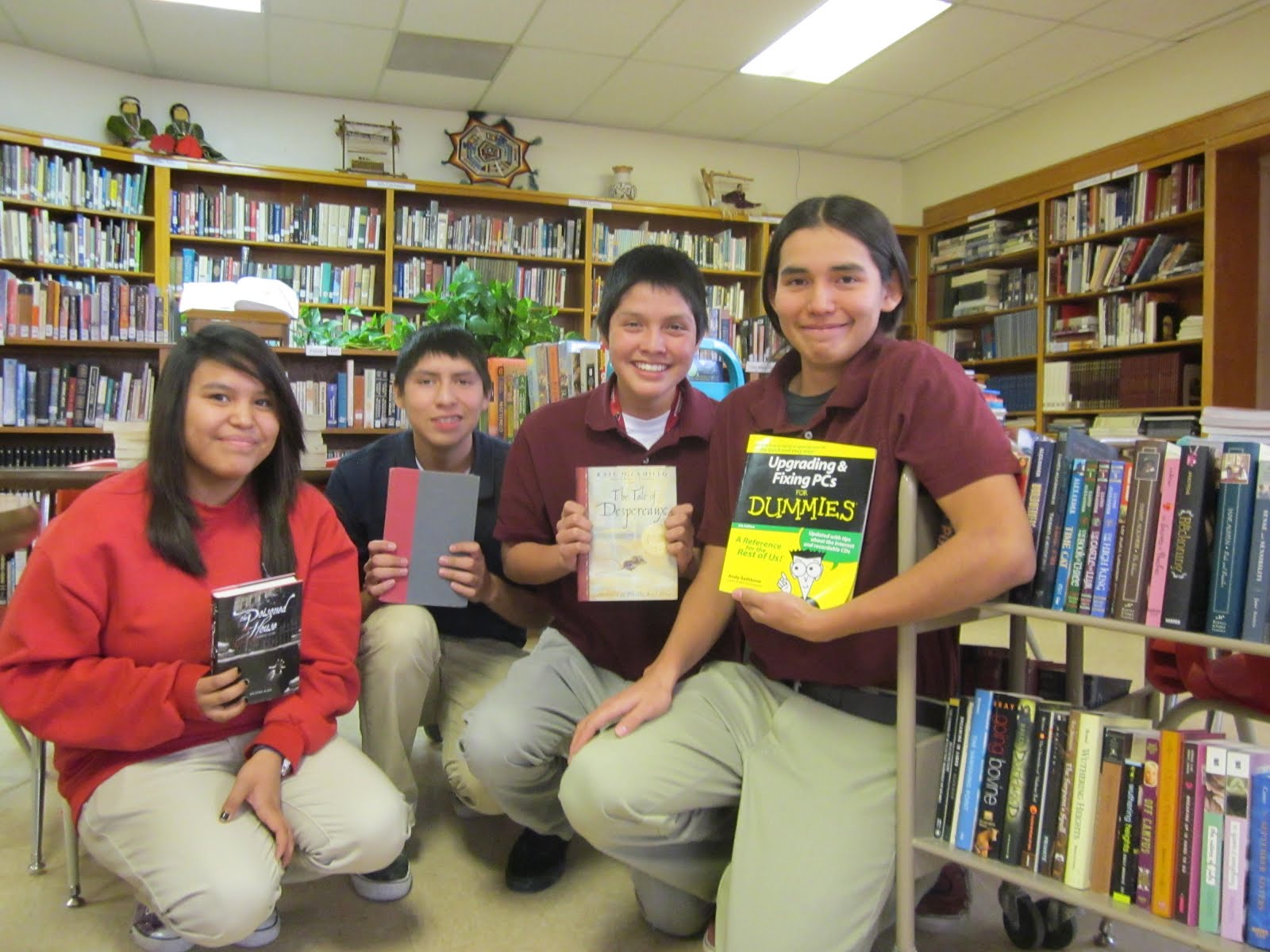 Reader To Reader: St. Michael Indian School Gets Rejuvenated Library