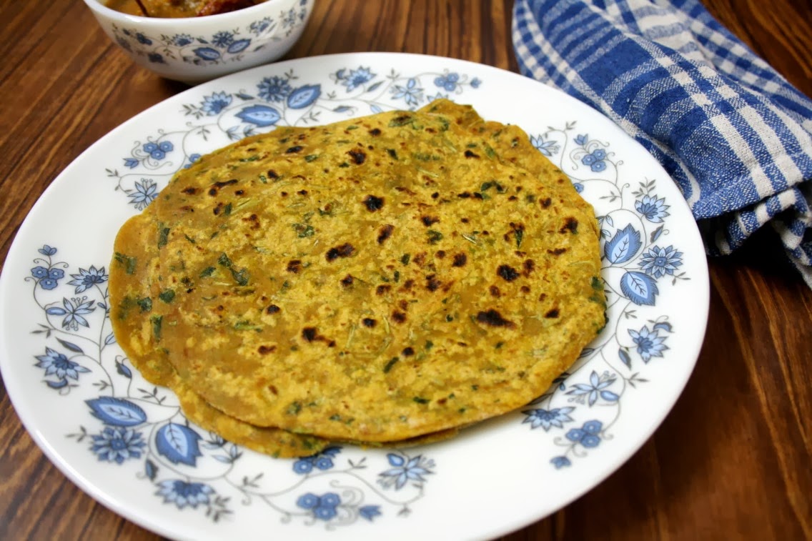Methi Roti | Methi Paratha for Travel!
