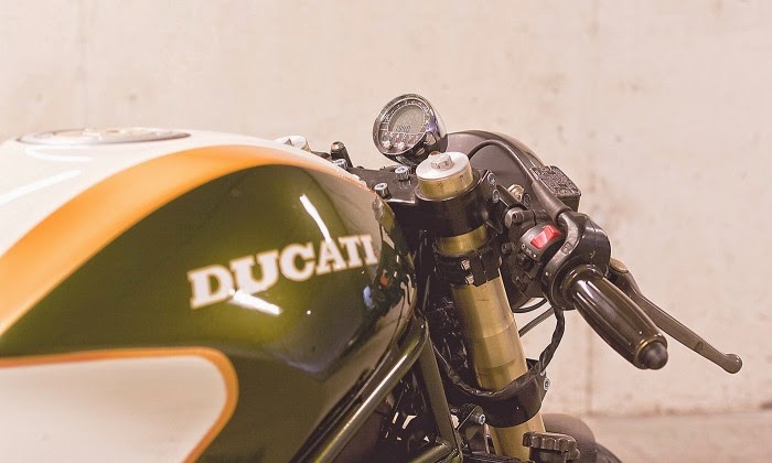 99garage | Cafe Racers Customs Passion Inspiration: Ducati M900 Green ...