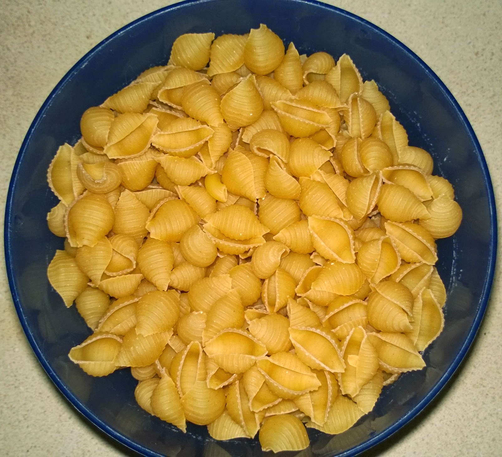 Working Through Naptime: Creamy Garlic Shells