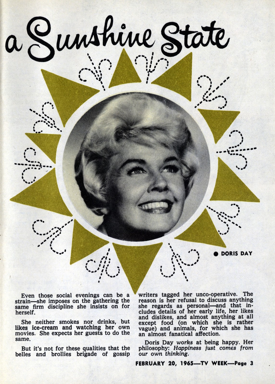 Vintage Disneyland Tickets: TV Week February 20, 1965