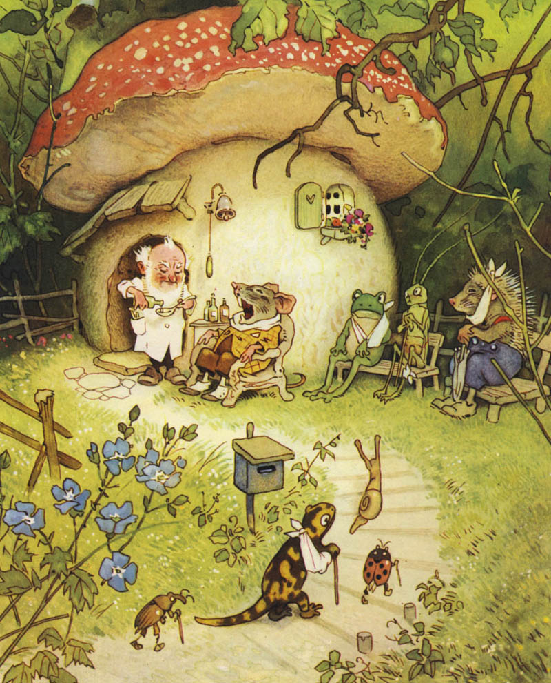 Big Little: Toadstool House Sketches