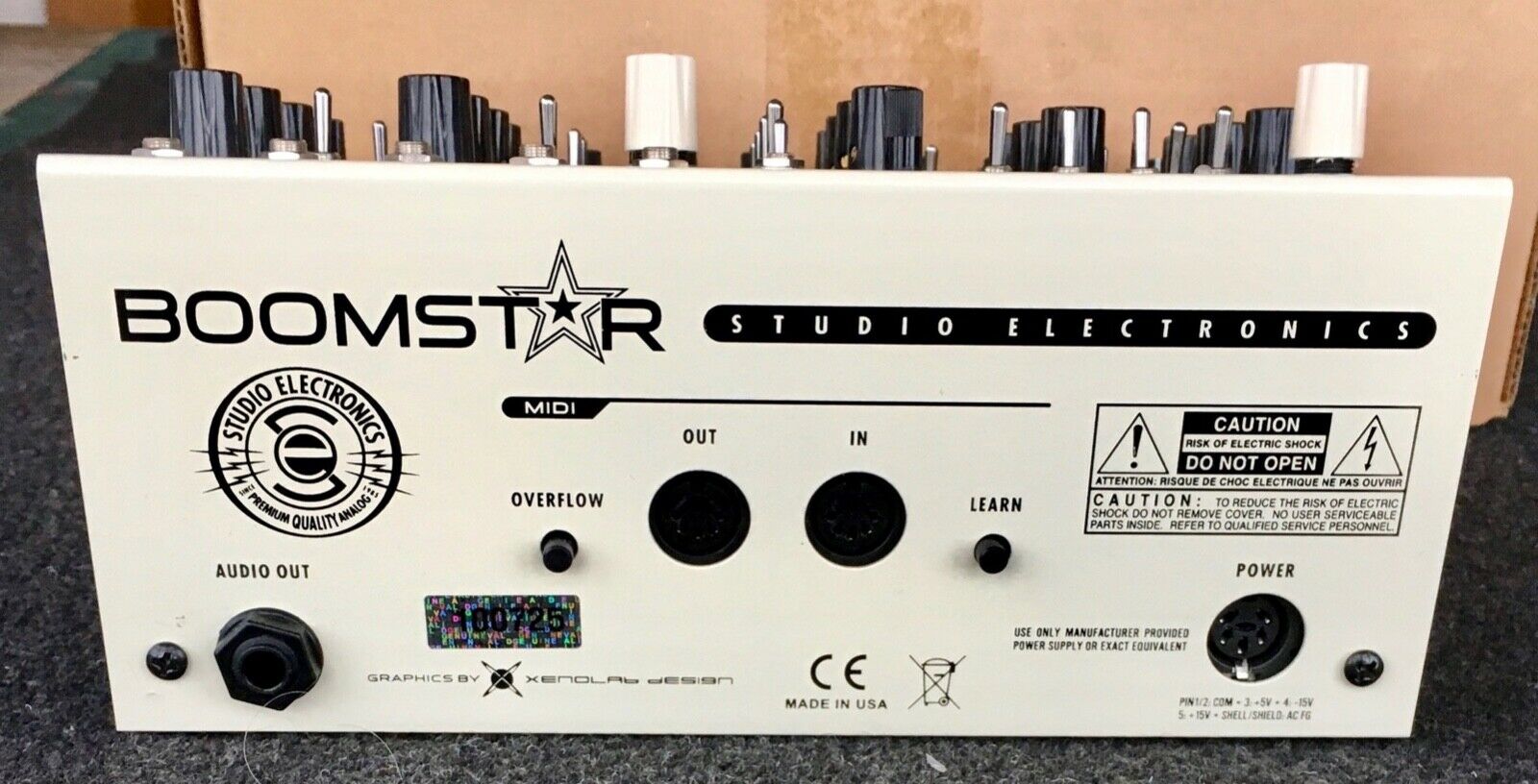 MATRIXSYNTH: Studio Electronics Boomstar SEM SN 100725