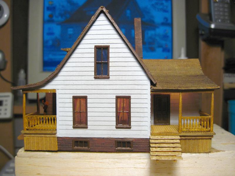 My Model Railroad: December 5, 2012 My first Scratch Built Building