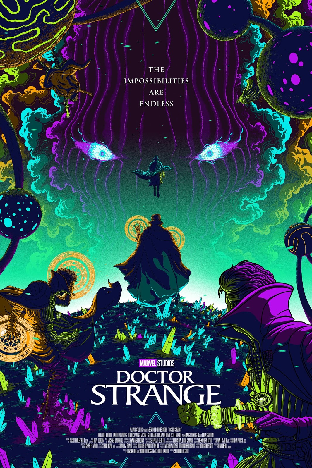 INSIDE THE ROCK POSTER FRAME BLOG: Florey Dr Strange Movie Poster ...