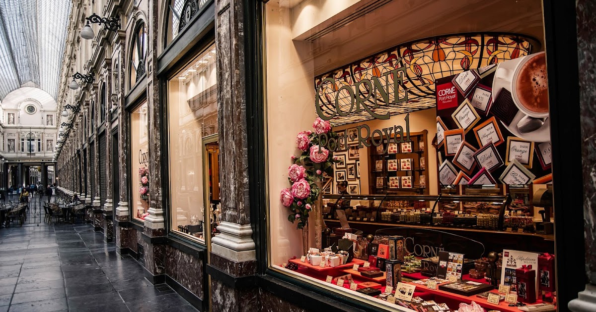 The Royal Saint-Hubert Galleries in Brussels