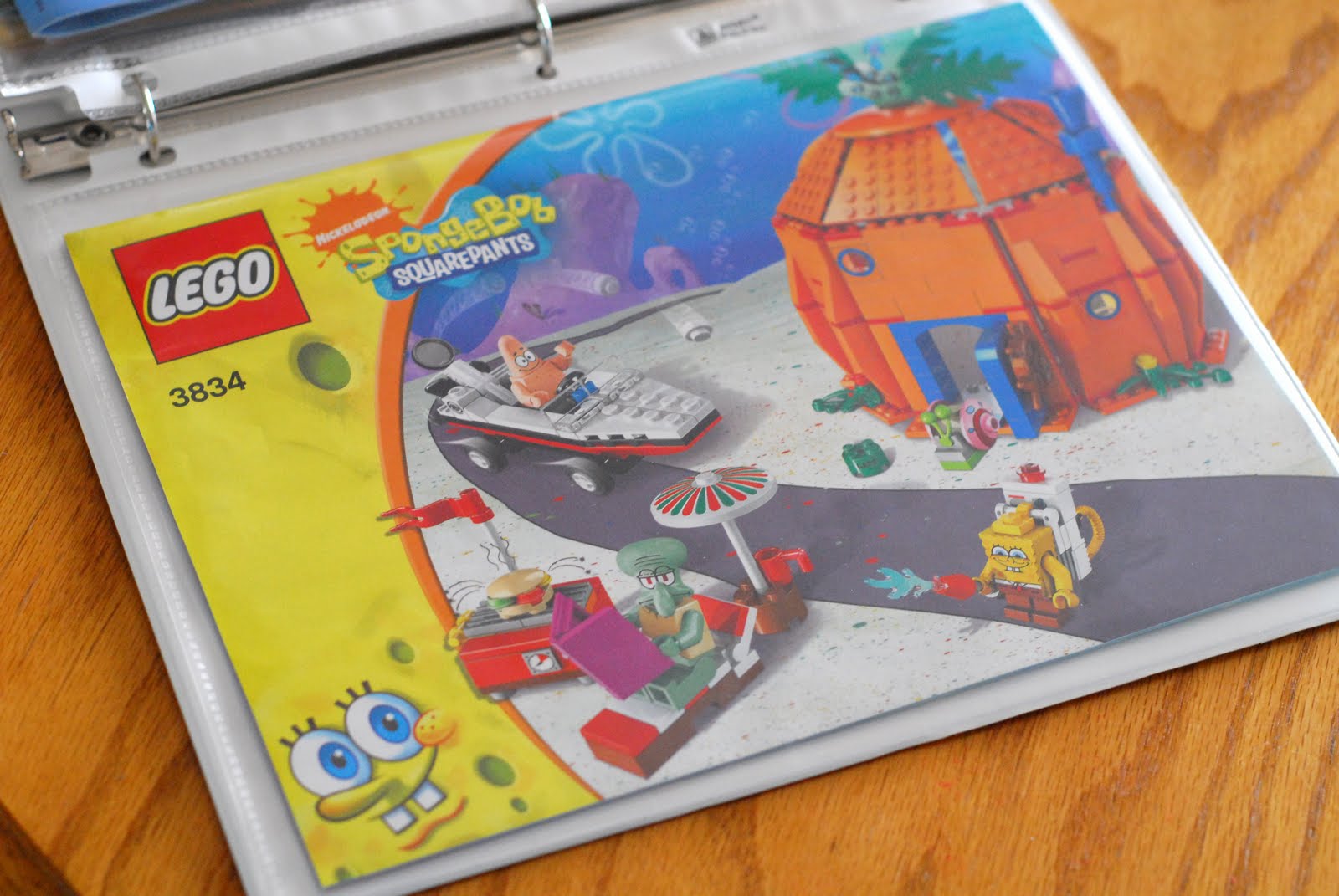 kristy.makes: diy: lego instructions binder