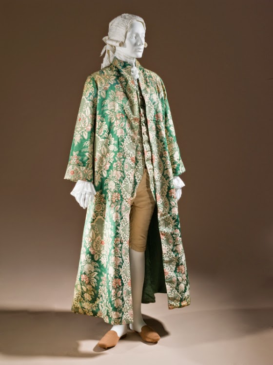 A Woodsrunner's Diary: Man's At-home Robe (Banyan) and Waistcoat