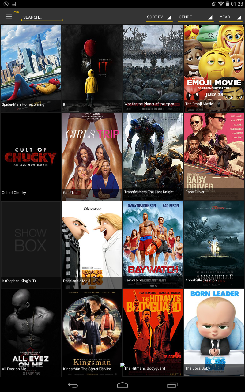 spyneer: tres apps para ver peliculas