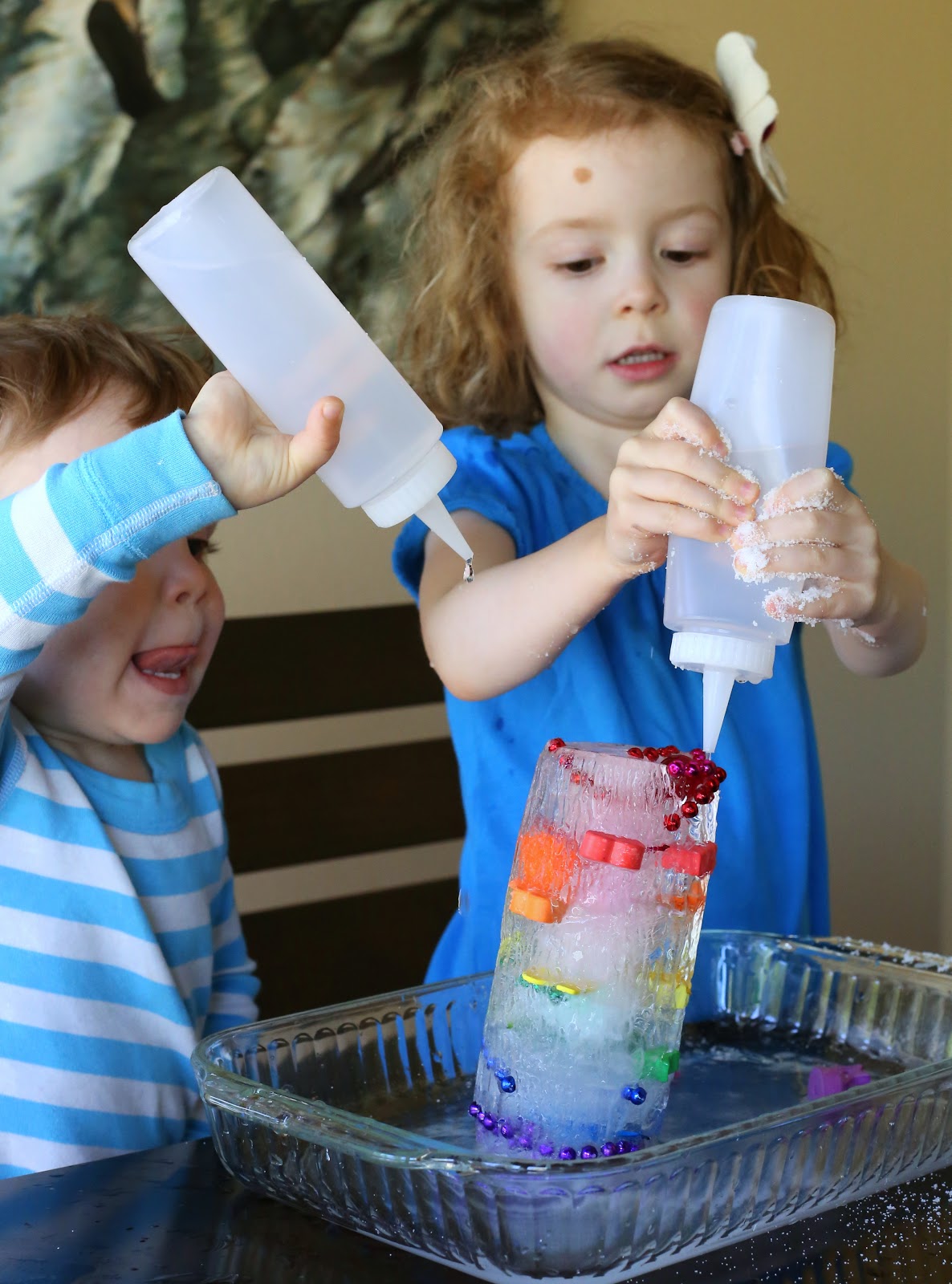 Rainbow Ice Tower Excavation