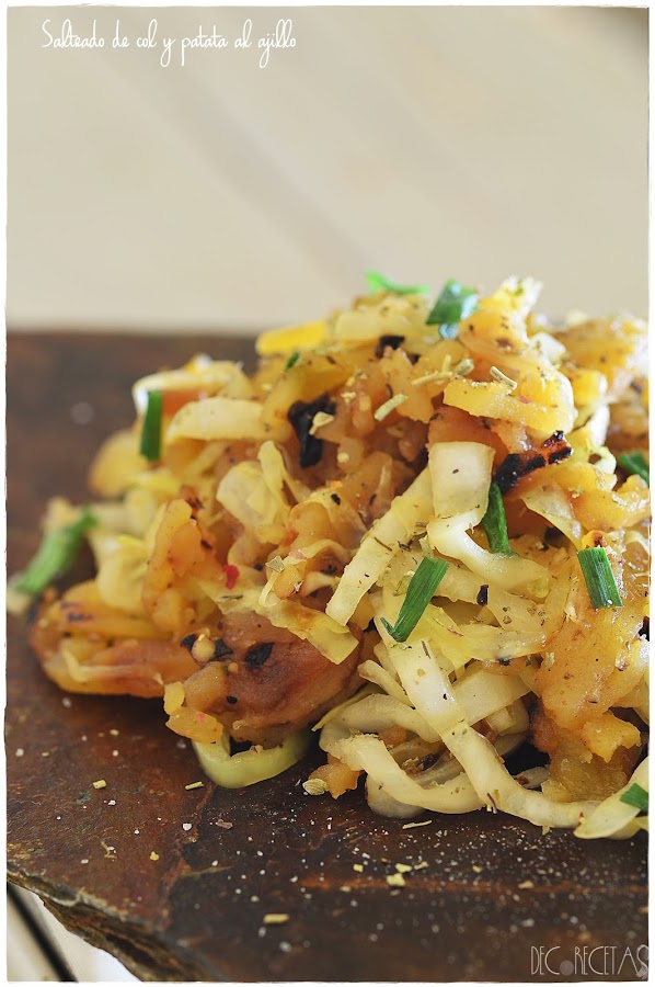 Salteado de pollo y col | Cocina