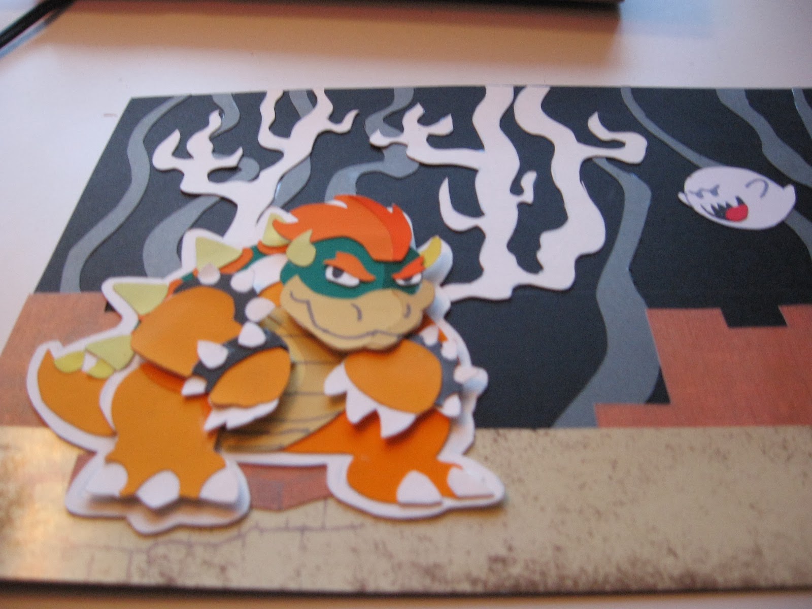Seven Dragon Sanctuary: Bowser Papercraft