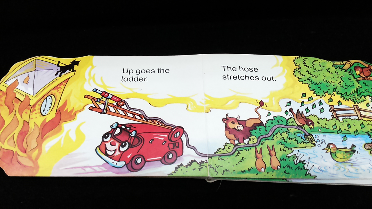 Kid Books Blog: 84.My Little Fire Engine / Tractor / Big Red engine ...