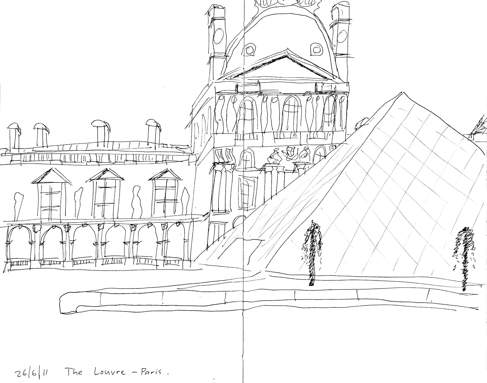 i sketch london: Musée du Louvre