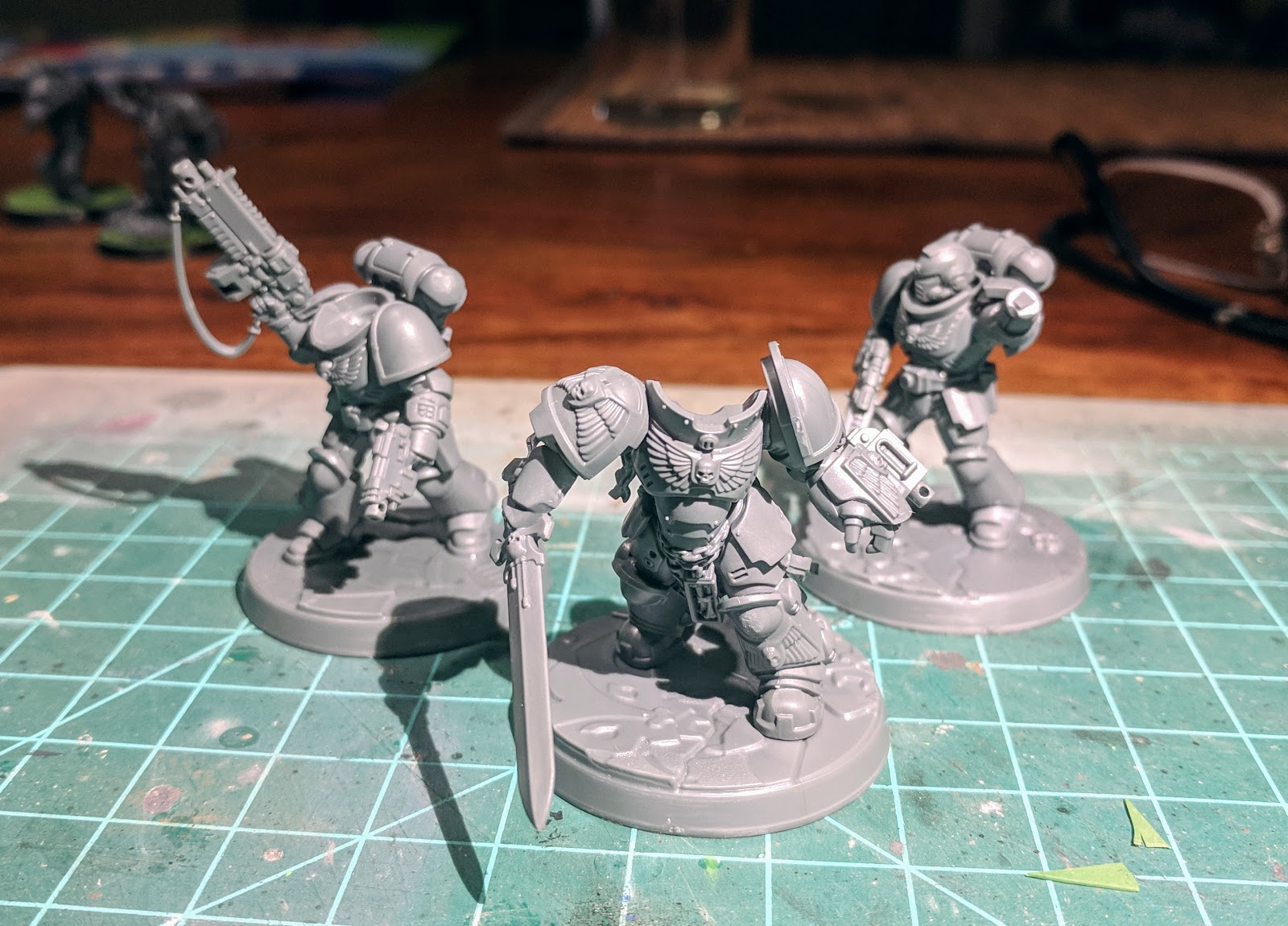 The Hammer of Wrath: WIP: Dark Angels Primaris Army - Part 1: It Begins!