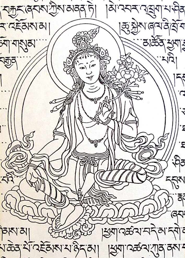 RELATED TIBETAN SCRIPTS: Tara