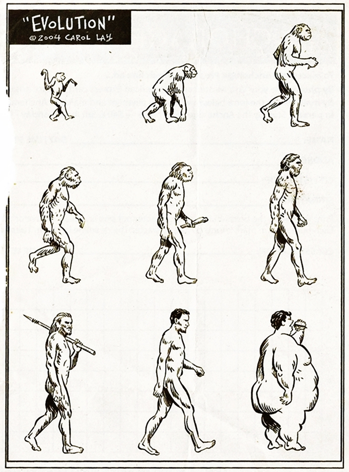 Sudden Lunch! ~ Suzy Bowler: Help ~ I Think I’m Evolving!