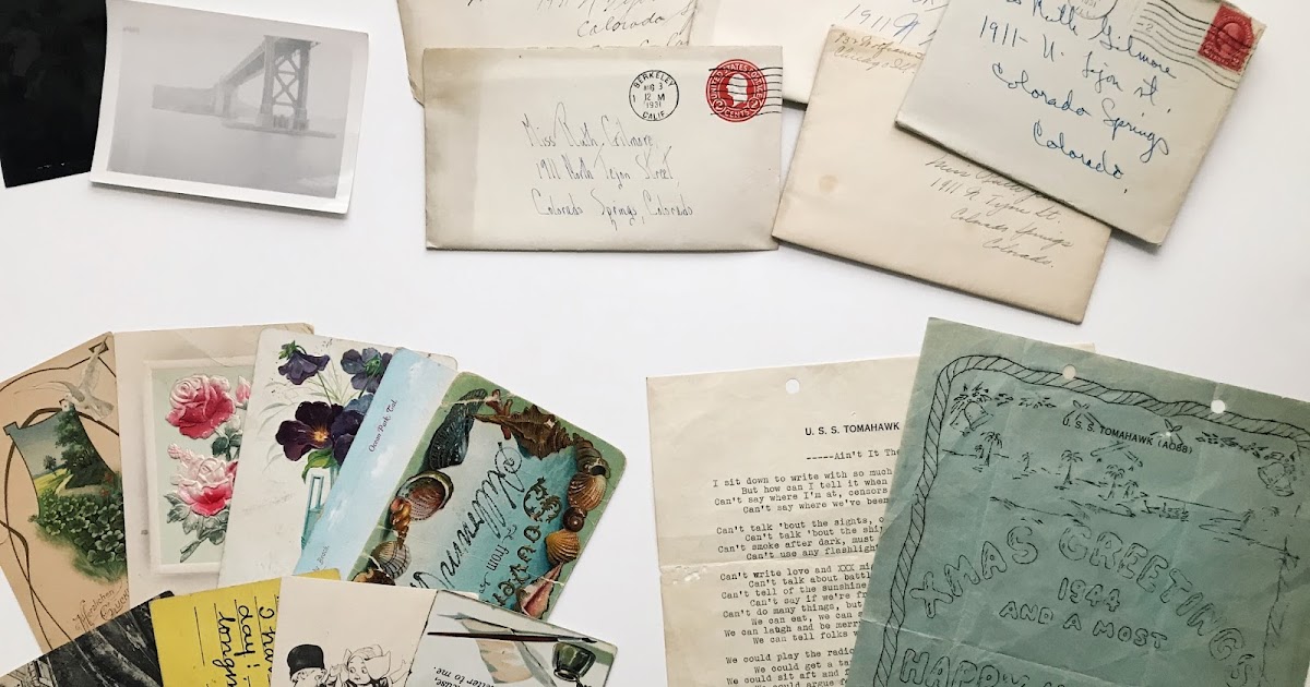 Letters, Postcards, and Pictures