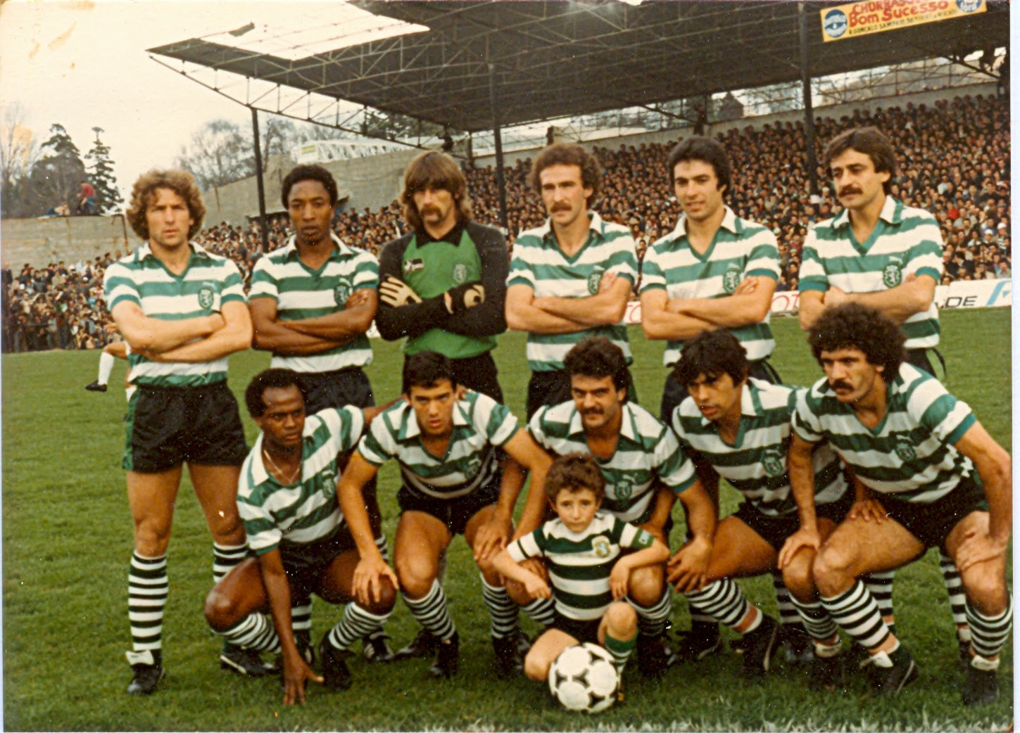 Equipamentos vintage: Sporting, 1981/82 (principal - versão alternativa)