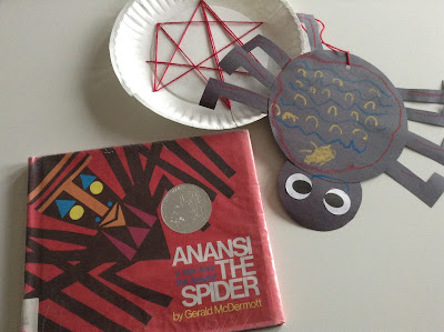 TeacherMomPlus3: Anansi the Spider Craft