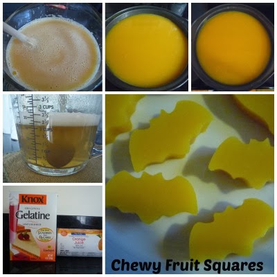 Lean and Luscious Corner: Halloween Chewy Fruit Squares