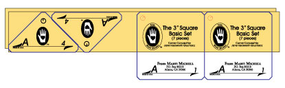 From Marti Michell Quilting Blog: Chart 14: Triangle Grainline and ...